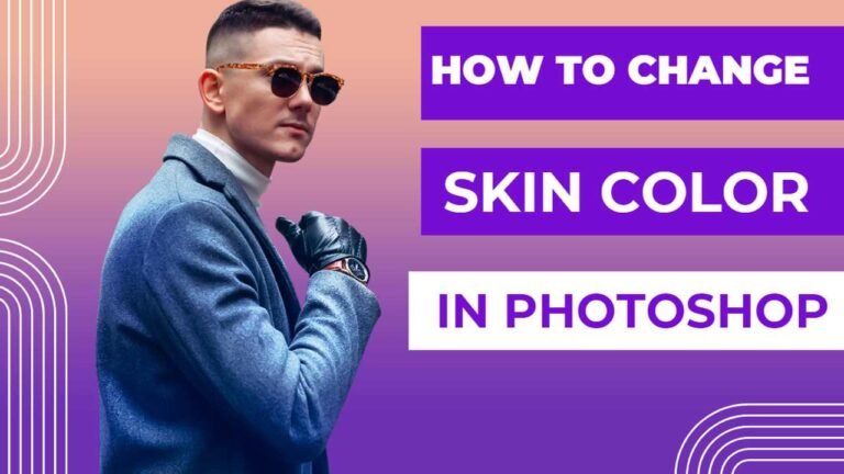 How to Change Skin Color in Photoshop (Step-by-Step Guide)