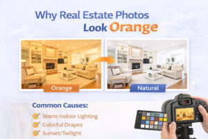 Why Real Estate Photos Look Orange (And Why Buyers Notice Immediately)